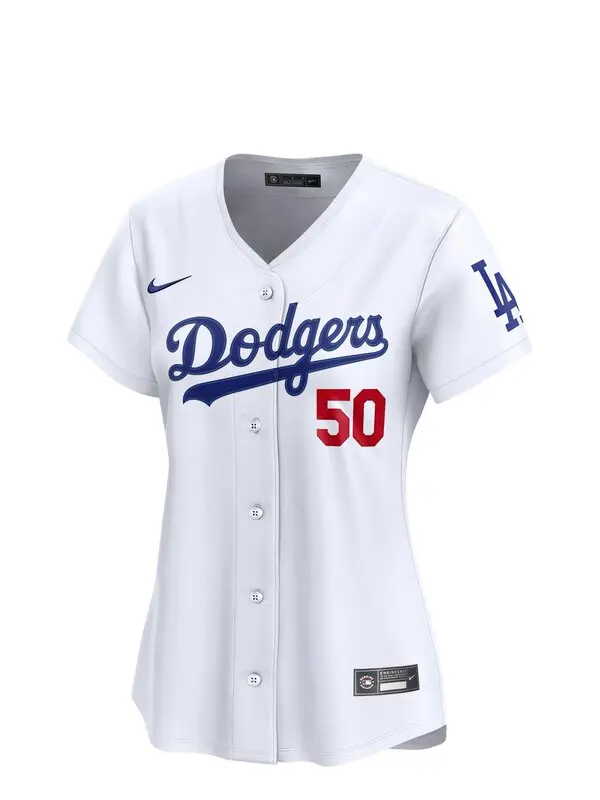 Nike Mookie Betts Los Angeles Dodgers Mlb Limited Jersey - White