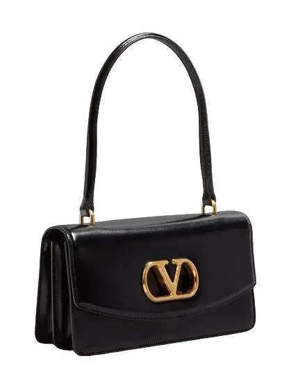 Valentino Garavani Vain Bag With Handle - Black