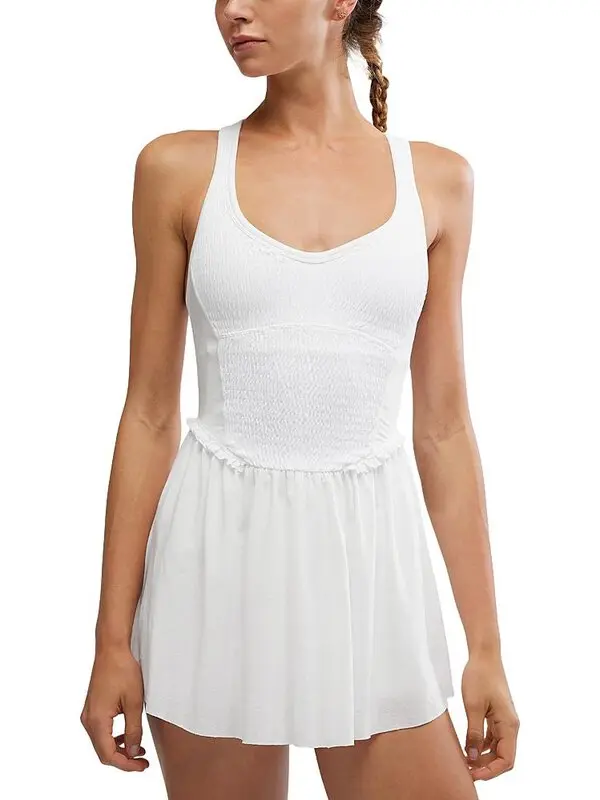 Free People Smockin Hot Dress - White