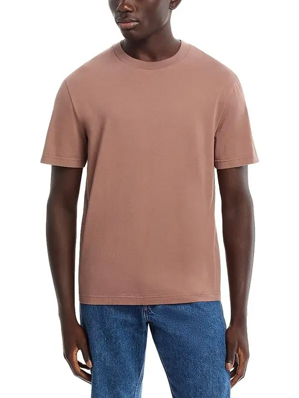 FRAME Light Cotton Tee - Mauve