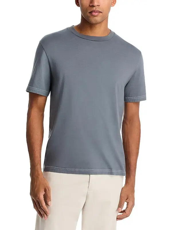 FRAME Light Cotton Tee - Modern Grey