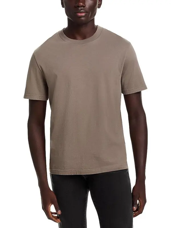 FRAME Light Cotton Tee - Smoky Mocha