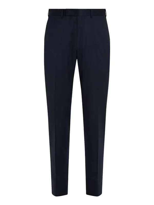 Zegna Centoventimila Wool Pants - Navy Blue