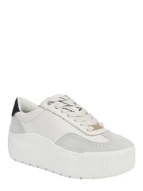 Dr. Scholl'S X Favorite Daughter Platform Sneakers - Warm White