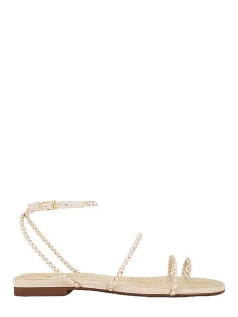 Schutz Kaya Flat Sandal - Off White