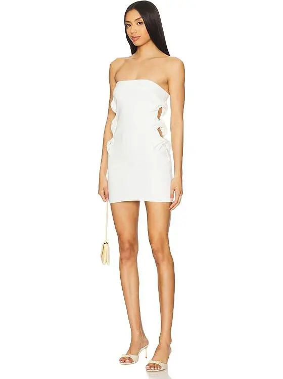 MORE TO COME Lydia Mini Dress - Ivory