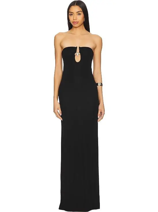 House Of Harlow 1960 X Macie Maxi Dress - Black