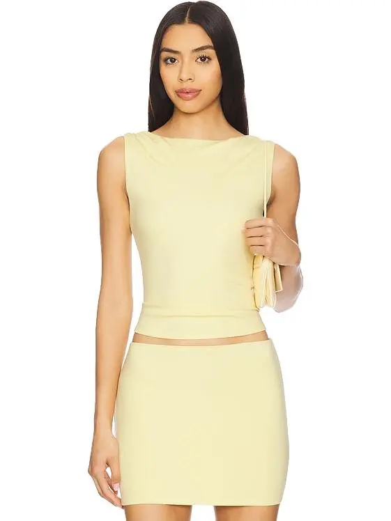 LOVERS AND FRIENDS Lainey Top - Light Yellow
