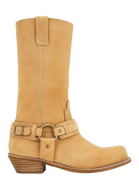 Jeffrey Campbell Waylon Boots - Natural Nubuck