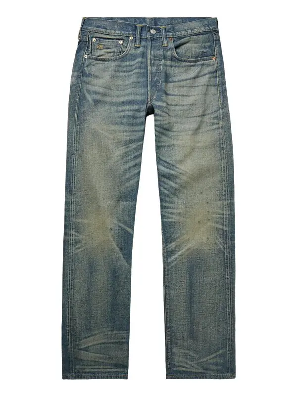 Ralph Lauren Straight-leg 'milner' Jeans - Blue