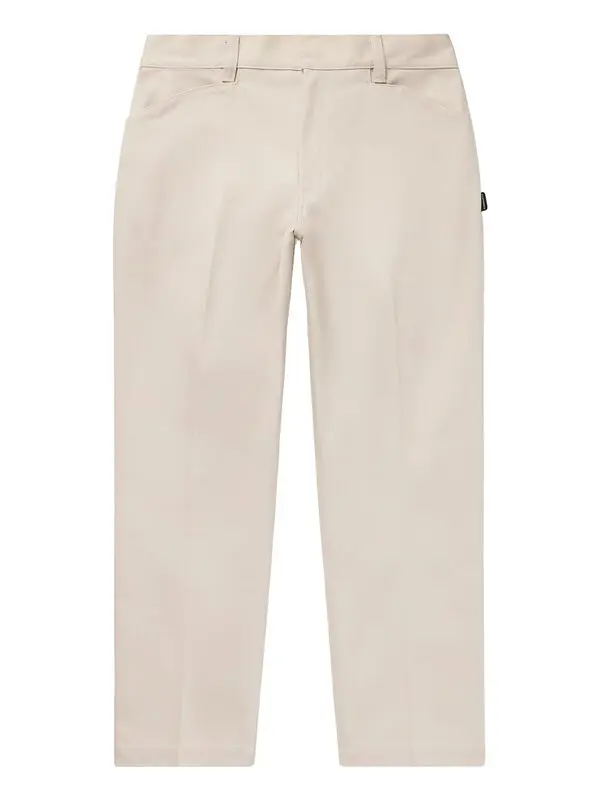 NEIGHBORHOOD Wp Straight-leg Cropped Trousers - Neutrals
