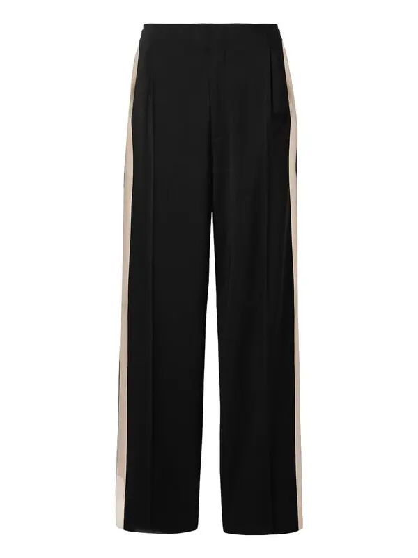 KALLMEYER Phoebe Wool-crepe Pants - Black