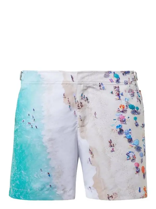 Orlebar Brown X Gray Malin Bulldog Swim Trunks - Multicoloured
