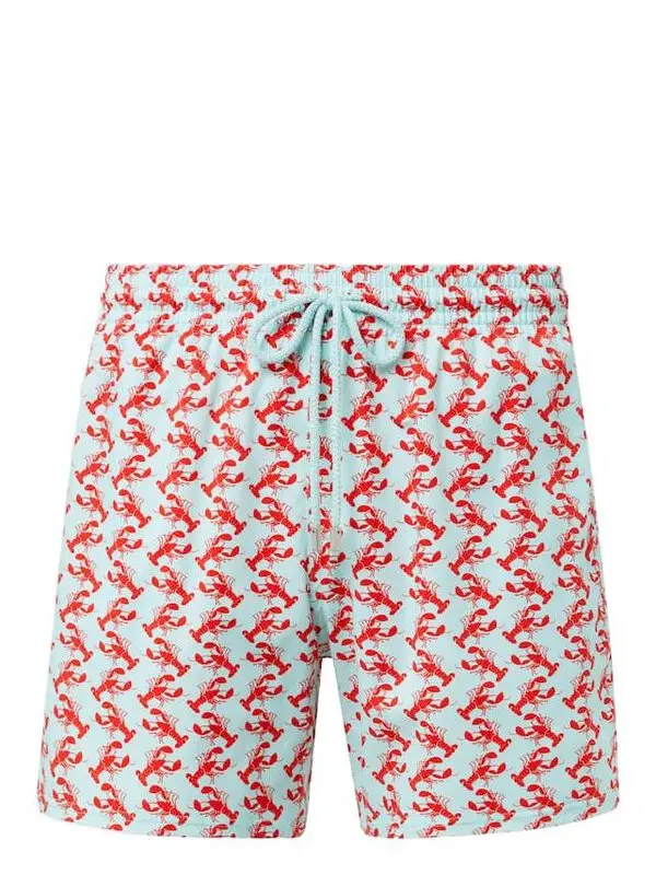 Vilebrequin Moorise Printed Swim Trunks - Blue