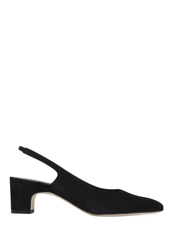 Manolo Blahnik 50mm Leather Pumps - Black