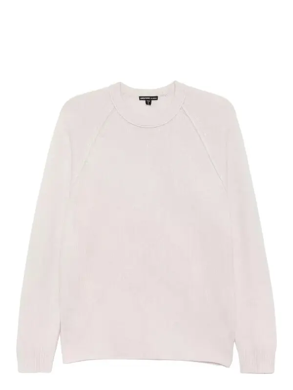 JAMES PERSE Recycled Cashmere Raglan Jumper - White