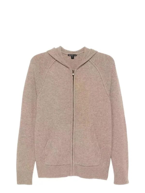 JAMES PERSE Recycled Cashmere Hoodie - Neutrals
