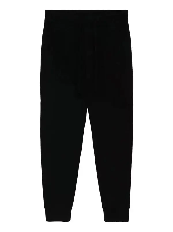 JAMES PERSE Recycled Cashmere Track Pants - Black