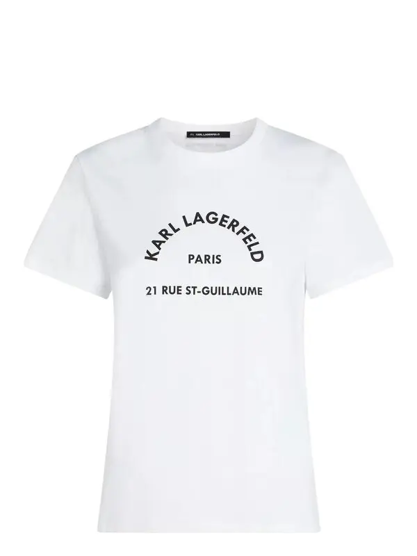 Karl Lagerfeld Rue St-guillaume T-shirt - White