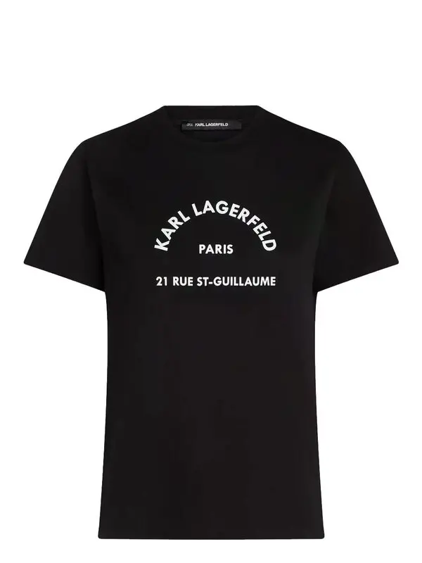 Karl Lagerfeld Rue St-guillaume T-shirt - Black