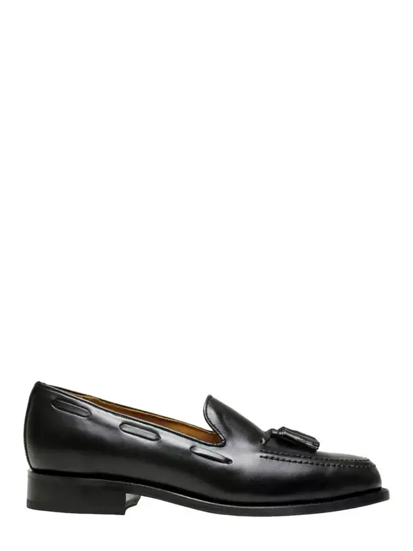 SANDERS Finchley Tassel Loafers - Black