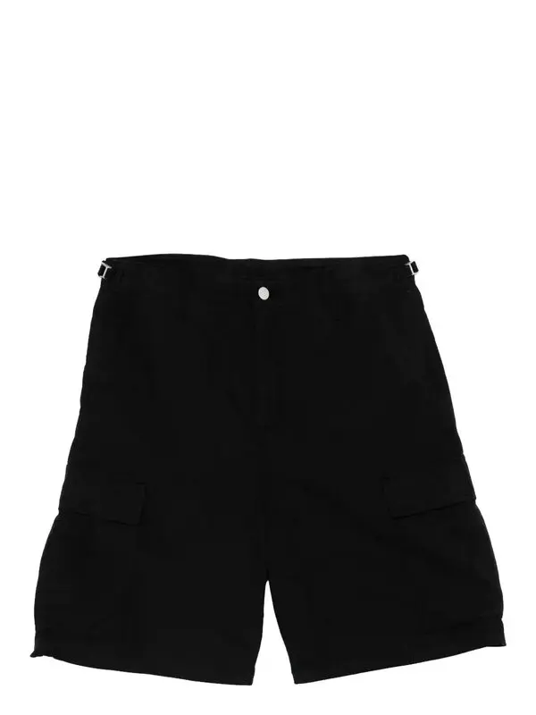 Carhartt Work In Progress Logo-patch Shorts - Black