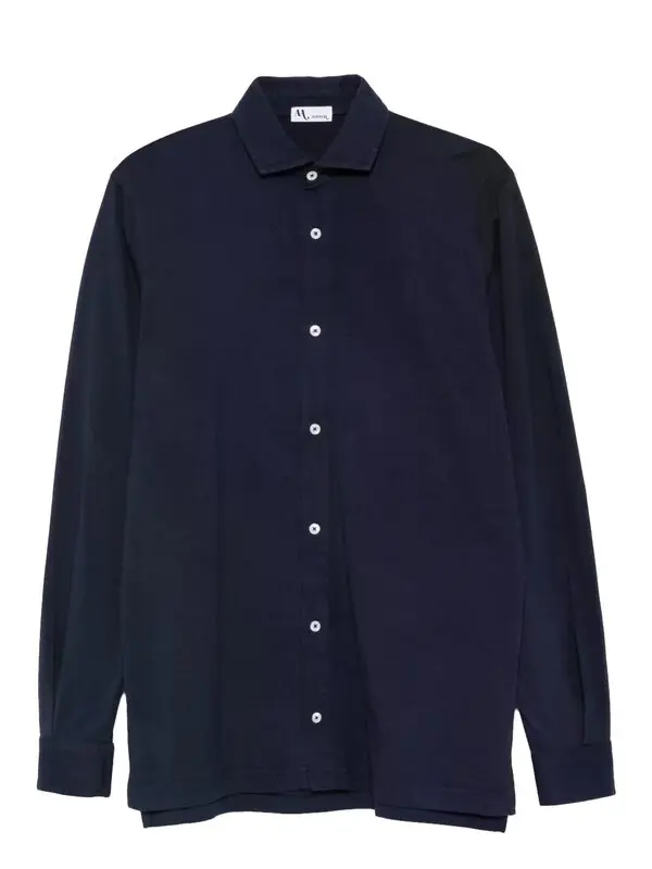 DOPPIAA Cotton Shirt - Blue