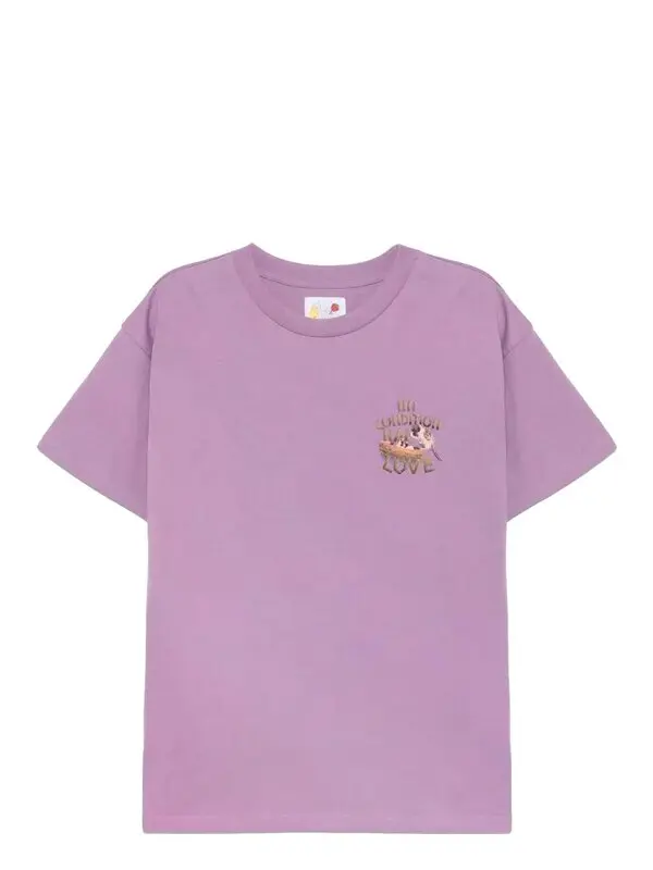 SKY HIGH FARM WORKWEAR Graphic-print T-shirt - Purple