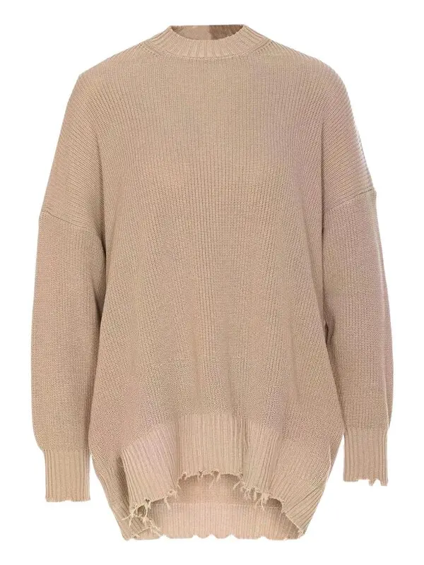 ANIYE BY Cotton Sweater - Neutrals