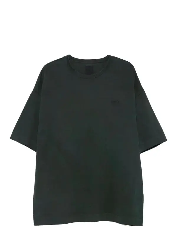 JUUN.J Logo-embroidered T-shirt - Green