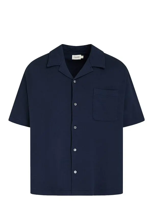 FRAME Cottonjersey Shirt - Navy