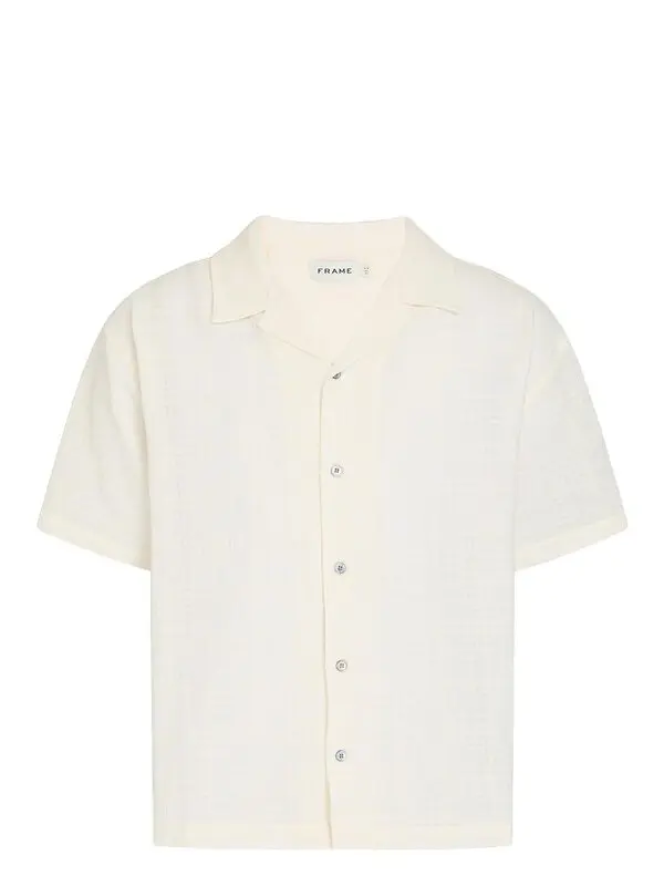 FRAME Cottongauze Shirt - Off-white