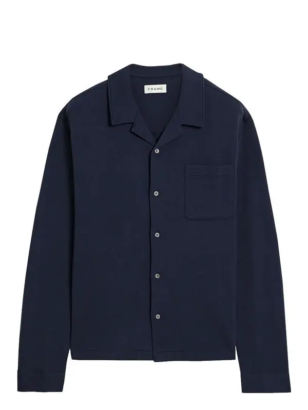 FRAME Cottonjersey Shirt - Navy