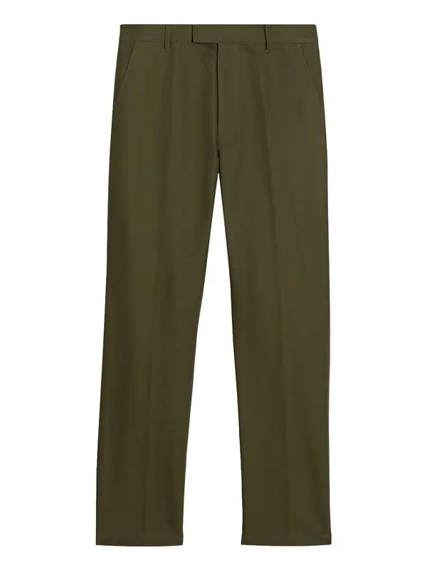 ALEX MILL Grant Cotton-twill Pants - Army Green