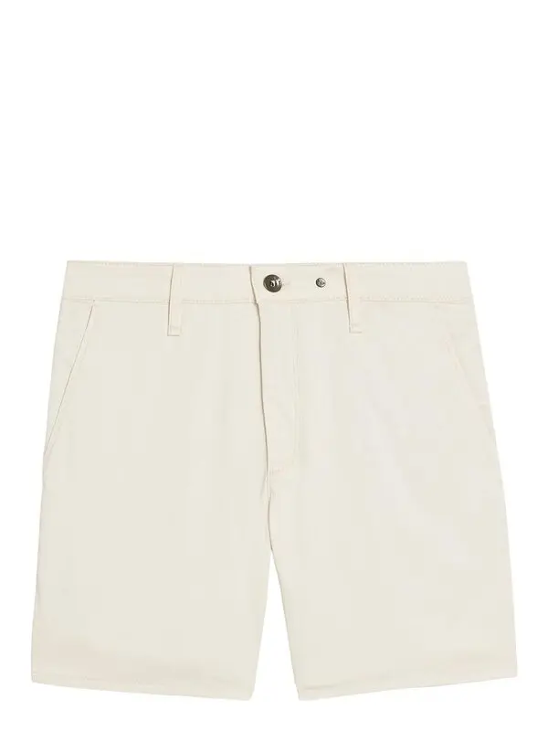 Rag & Bone Cotton-blend Chino Shorts - Ecru