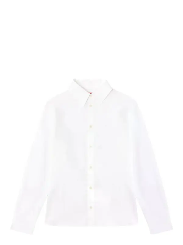 DIESEL® S-fitty-qfav Button-up Shirt - White