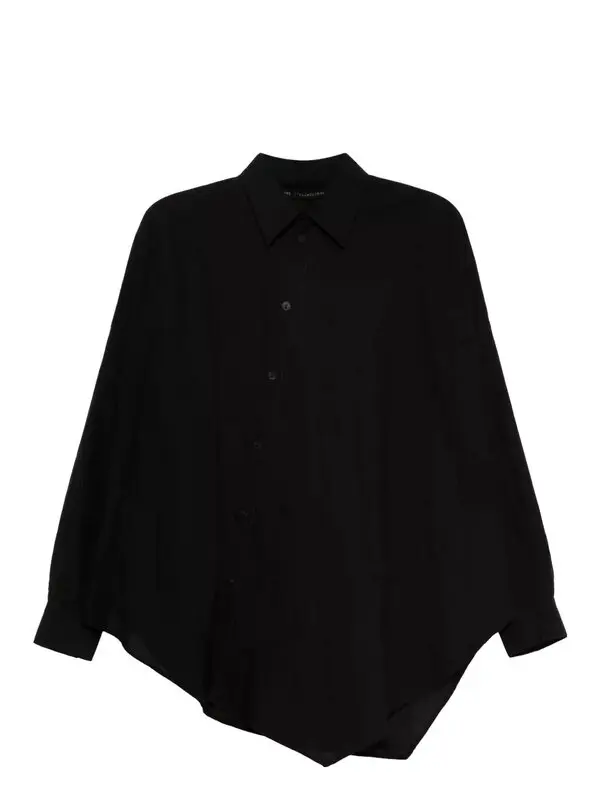 FORME D'EXPRESSION Asymmetric Shirt - Black