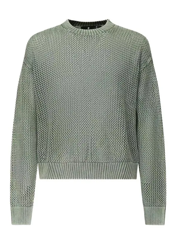 REPRESENT Cotton Jumper - Green