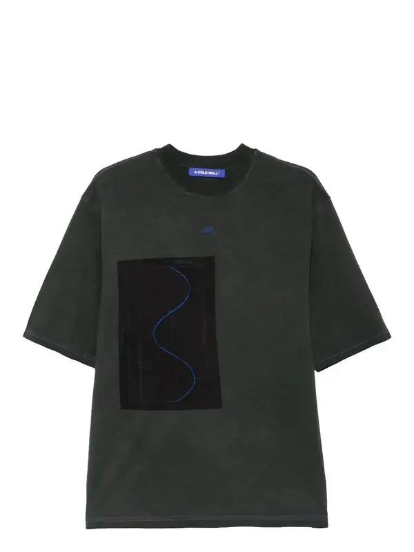 A-COLD-WALL* Waveform T-shirt - Green