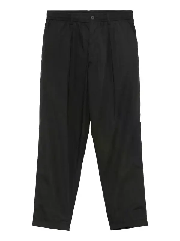 Universal Works Pleated Track Pants - Black