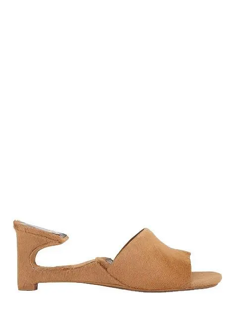 Jeffrey Campbell Heels Up Mules - Taupe