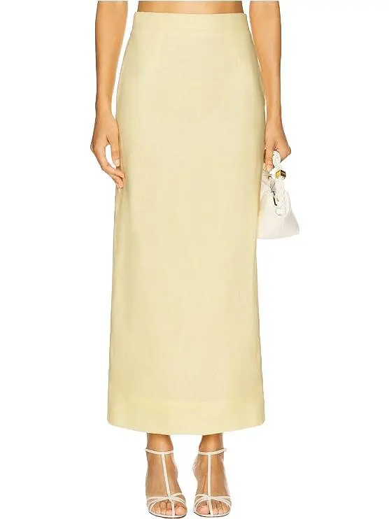 Rue Sophie Adan Skirt - Yellow