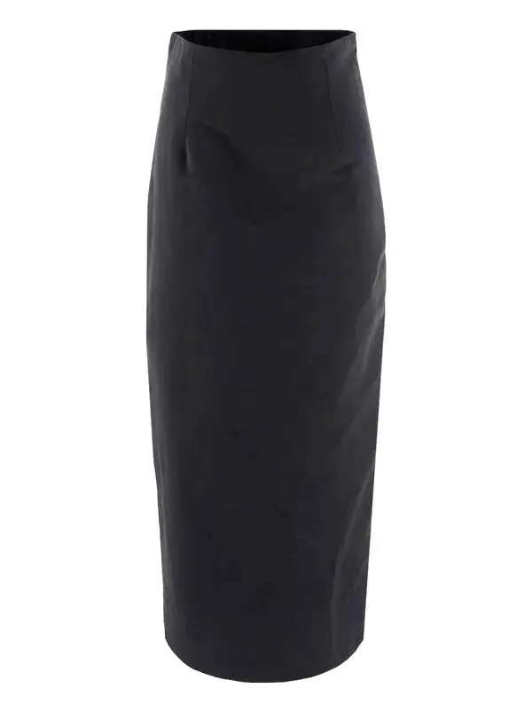 GENTRYPORTOFINO High-waisted Pencil Skirt - Blue
