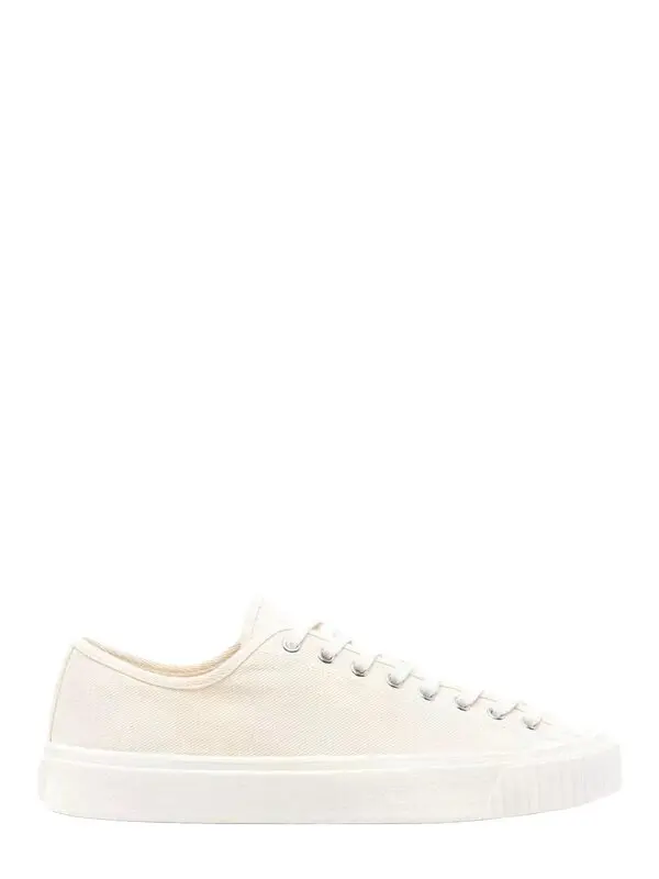 PAURA Logo-embroidered Sneakers - Neutrals