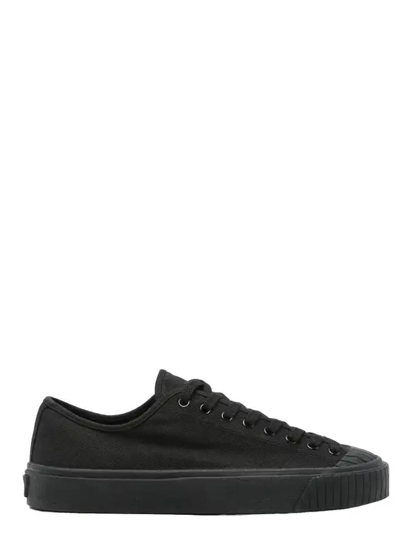 PAURA Logo-embroidered Sneakers - Black