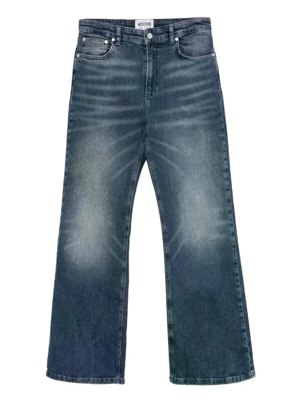 Moschino Whiskered Jeans - Blue