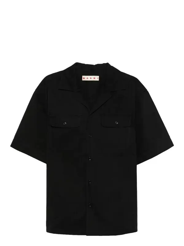 Marni Big Confetti Shirt - Black