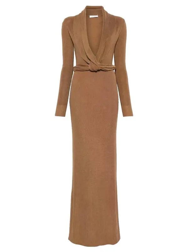 AYA MUSE Aure Maxi Dress - Brown