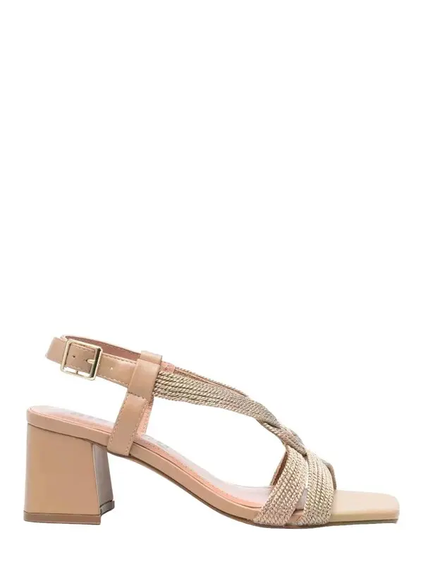 BIBI LOU 60mm Setsuko Sandals - Neutrals
