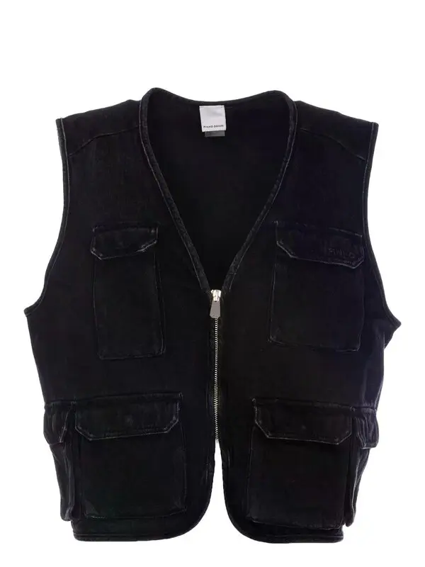 Pinko Joker Vest - Black